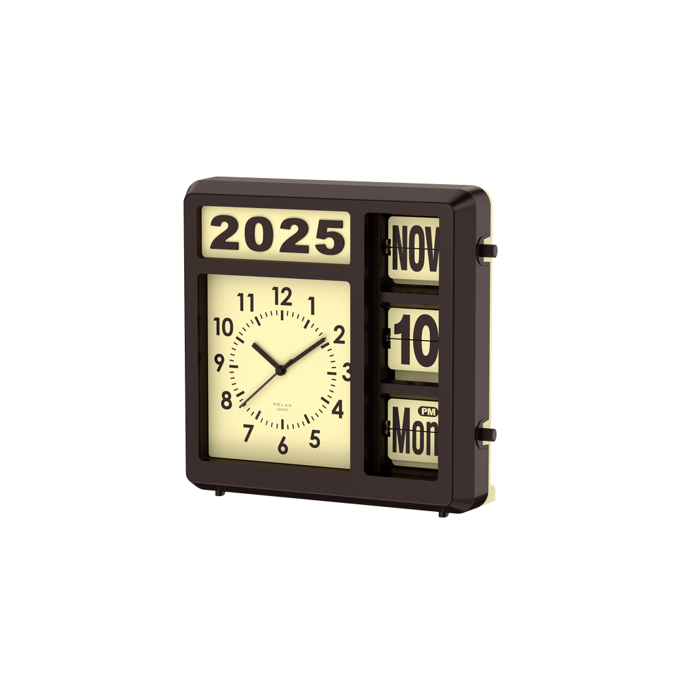 Flip Calendar Clock